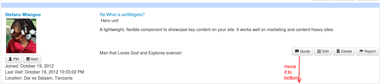 Pull Chtml Button To Bottom Of Cgridview Cell General Discussion Yii Framework Forum